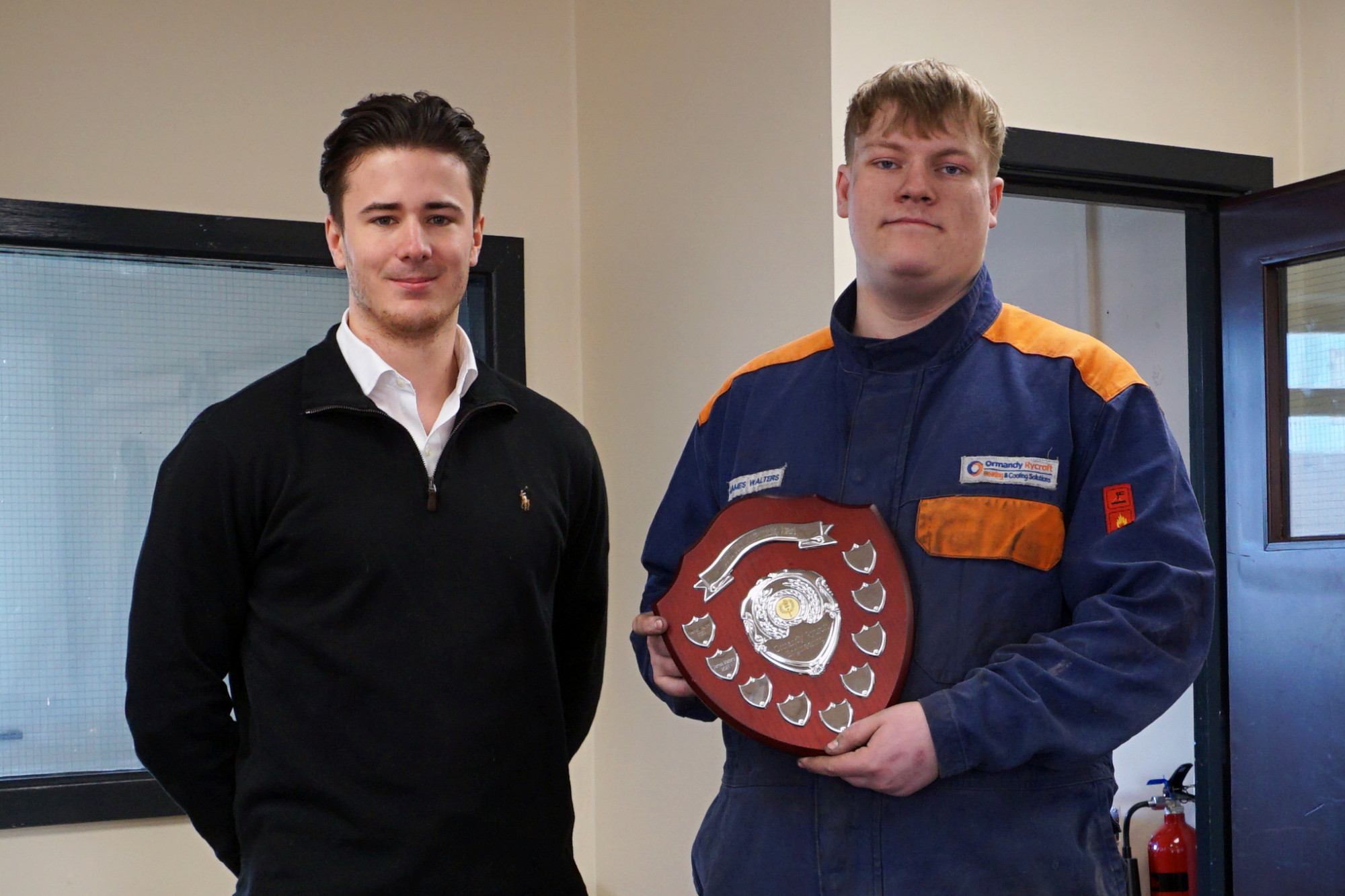 David Dutch Apprenticeship Award Winner 2021 | Ormandy Rycroft Engineering